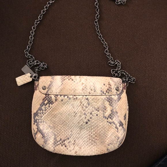 Coach | Bags | Coach Embossed Python Purse | Poshmark